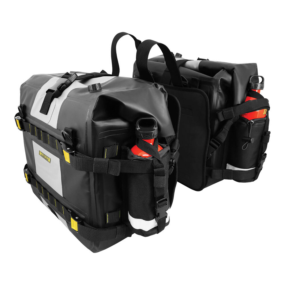 NELSON-RIGG HURRICANE DRY SADDLEBAGS SE-4050 27.5L - BLACK GREY