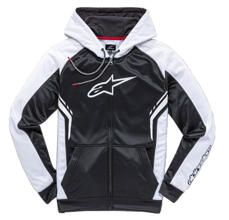 ALPINESTARS STRIKE FLEECE BLACK WHITE