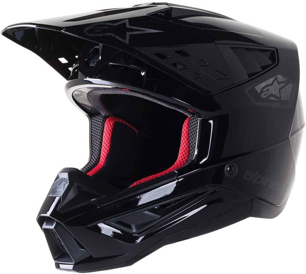 ALPINESTARS SM5 SCOUT HELMET BLACK SILVER