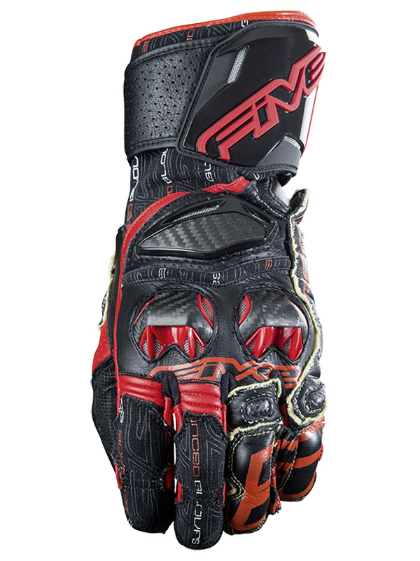 FIVE GLOVES RFX RACE BLACK RED