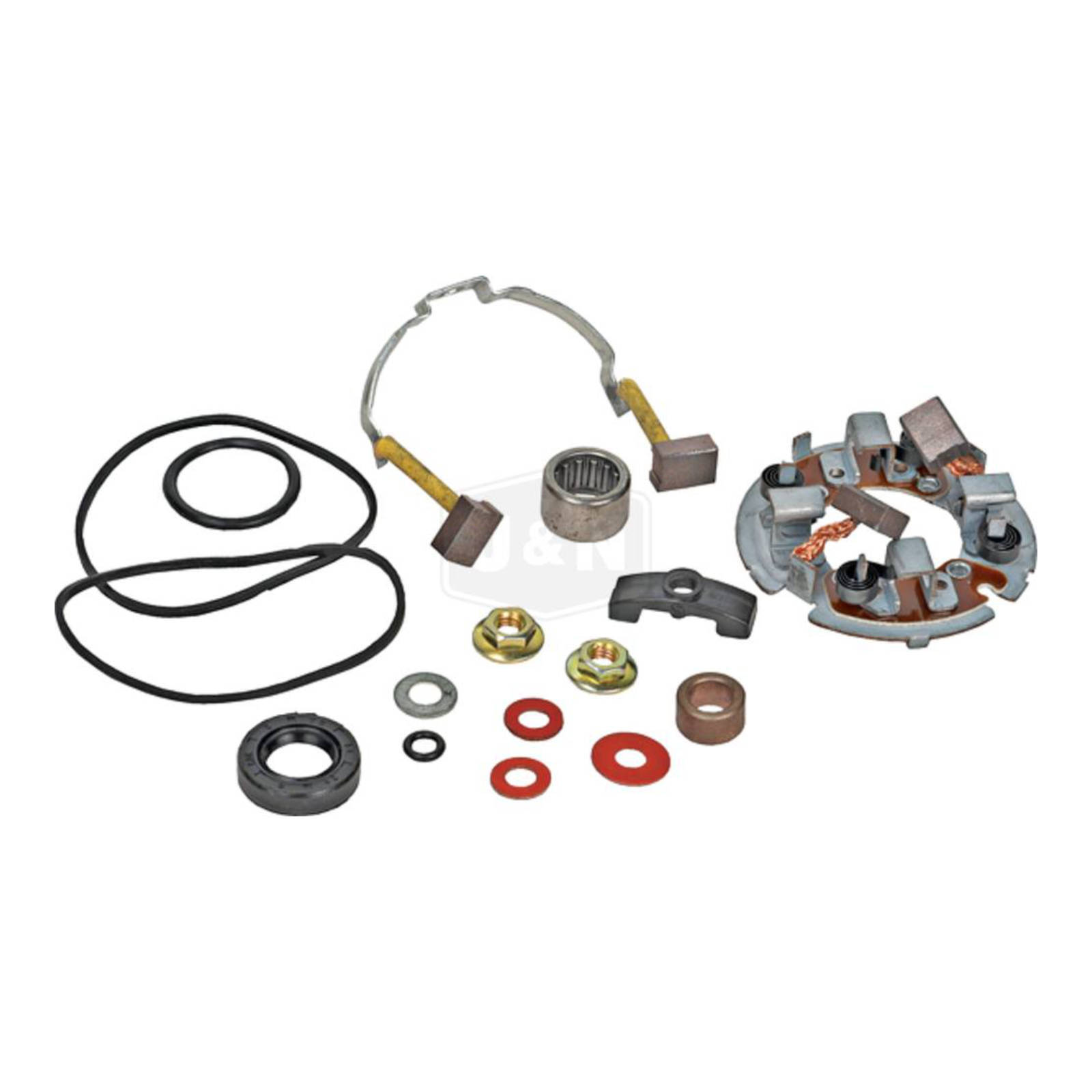 J&N Starter Motor Brush Kit - 414-54020